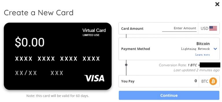 PayWithMoon：用闪电网络充值VISA信用卡消费 - 闪电网络虚拟商店